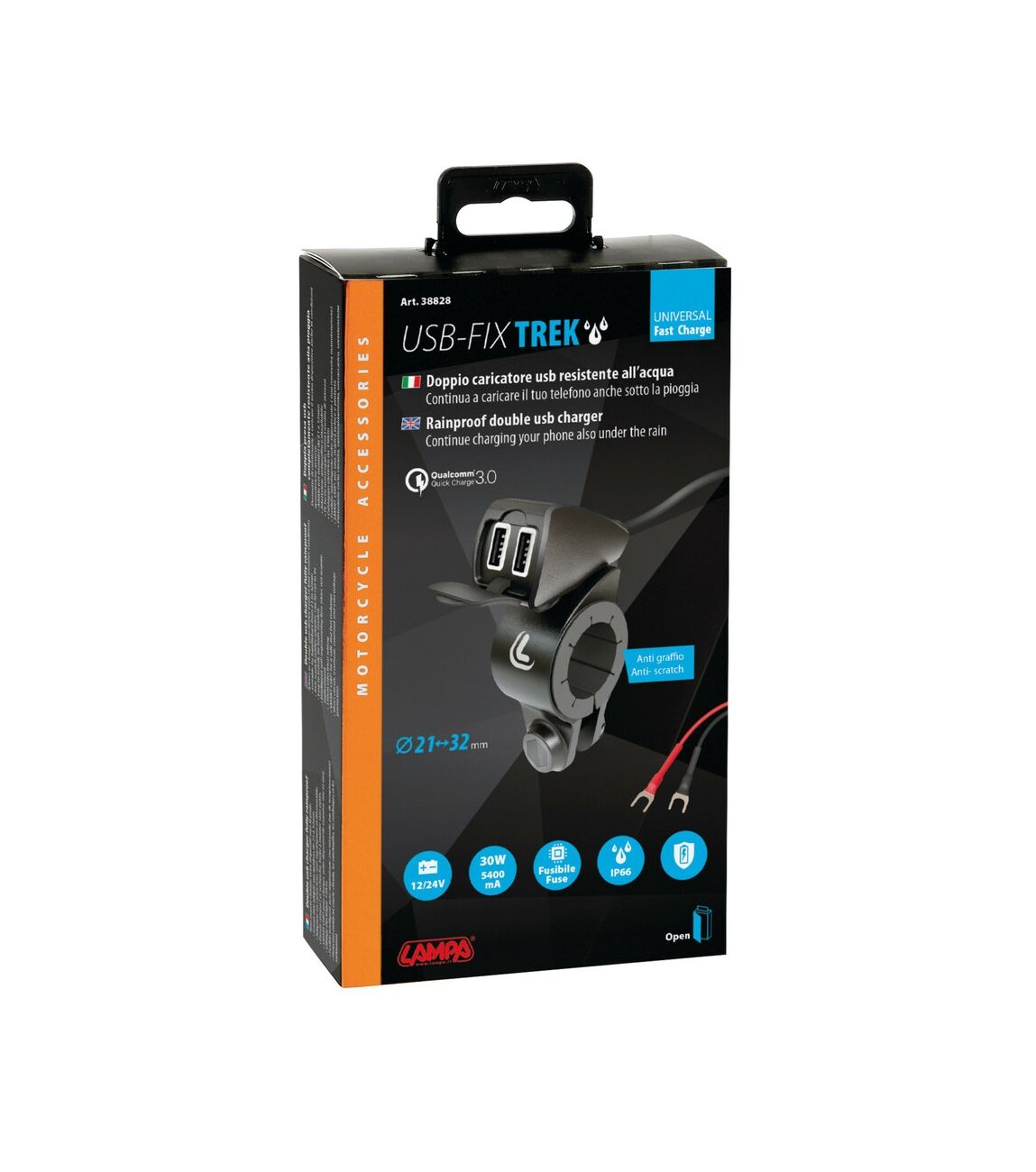 Opti-Line USB Fix Trek | Hofland Motoren Amersfoort